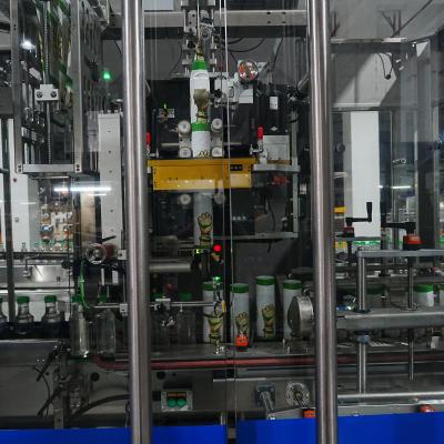 China High Speed Roller Automatic Sleeving Machine Pack Up To 58000 Containers Per Hour Peiyu 6th Generation Sleeve Labeling Machine Sleeve Labeling Solution For Aseptic Lines for sale
