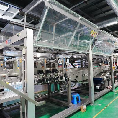 中国 大きな樽 飲み水ボトル 収縮パッカー 熱収縮フィルムパッケージングマシン 販売のため