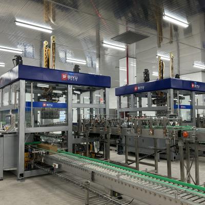 インテリジェント ロボット式 ボトルケース 梱包機 完全自動 バッグ 梱包