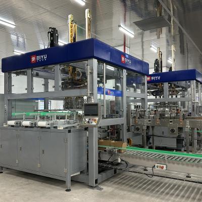 Cina 16KW Egg Tray H Bot High Speed Case Packer Machine per prodotti in scatola in bottiglia in vendita