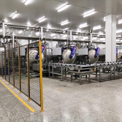 中国 垂直連続型キャテレス缶詰消毒レトロートシステム 自動化 販売のため