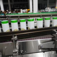 China Automatic Sleeve Labeling Machine 32000 BPH for Bottles and Cans 50-95mm Diameter for sale