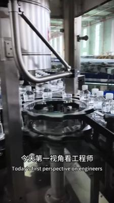 China Automatic Hot Melt Glue Labeler with Self-Testing No Bottle No Label Feeding and No Bottle No Glue Application for Beverage Production Line for sale