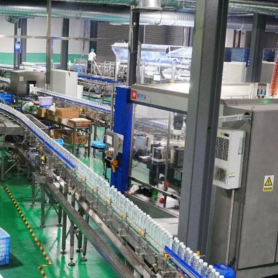 China Self-Labeling Self-Testing No Bottle No Label Feeding Hot Melt Glue Labeler Automatic Labeling Machine for sale