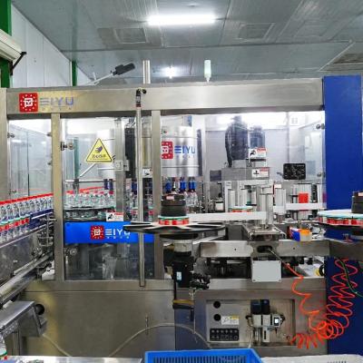 China Customized 380V 50Hz Hot Melt Glue Labeler for 500-10000kg/Day Production with 100g-3kg Container Capacity for sale