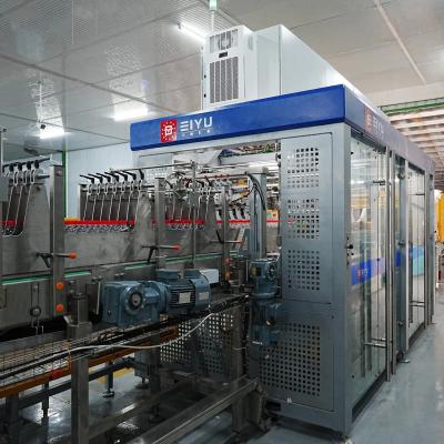 China Rotary Hot Melt Glue Labeler with No Bottle No Label Feeding and No Glue Application for Automatic Labeling for sale