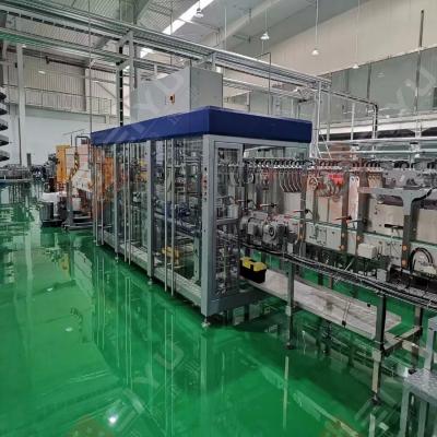 Cina Macchina di avvolgimento automatico a pellicola PE di tipo lineare con potenza di 70 kW e consumo inferiore a 40 kW per una temperatura di riduzione di 200 °C ~ 280 °C in vendita