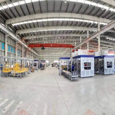 Cina Macchina di avvolgimento automatico a pellicola PE di tipo lineare con potenza di 70 kW e consumo inferiore a 40 kW per una temperatura di riduzione di 200 °C ~ 280 °C in vendita