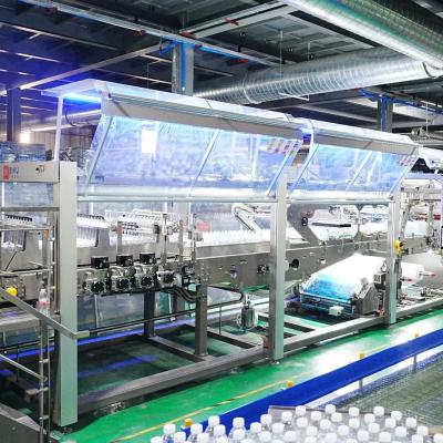 China Automatic High Capacity Shrink Packer with Electronic Speed Control for Food and Beverage Packaging for sale