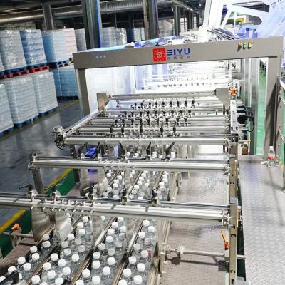 Cina 50 confezioni al minuto Macchina di avvolgimento automatica con entrambe le estremità aperte e azionata meccanicamente per la linea di produzione di bevande in vendita