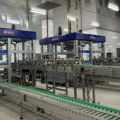 China Pneumatic CE ISO Certified Wrap Around Case Packer with Schneider Electrics for Food and Beverage Packaging for sale