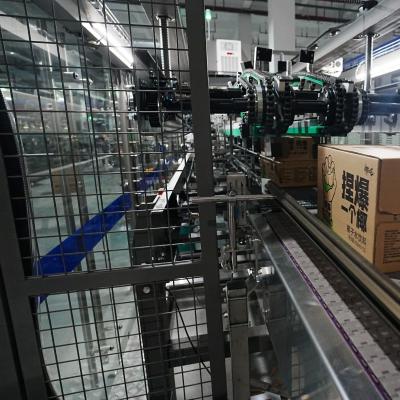 China Stable Performance CE ISO Certified Wrap Around Case Packer with Touch Screen Control for Bottles Jars Cans for sale