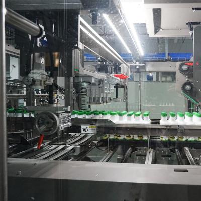 China Stable Performance CE ISO Certified Wrap Around Case Packer with Touch Screen Control for Bottles Jars Cans for sale