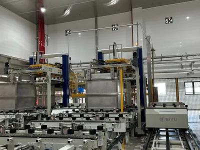 China Fully Automatic High-Speed Operation Retort Basket Loading System for 500 Sets/Year Can Handling Equipment for sale