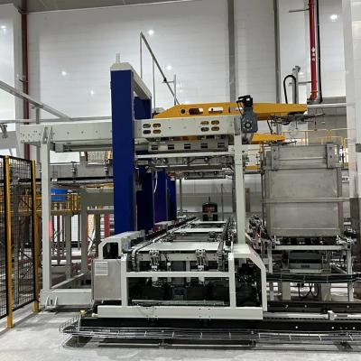 China Fully Automatic High-Speed Operation Retort Basket Loading System for 500 Sets/Year Can Handling Equipment for sale