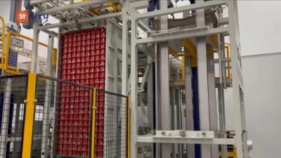 China Fully Automatic High Speed Conveyor-Based Depalletizing for sale