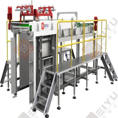 China Fully Automatic Empty Glass Bottle Empty Tin Can Packaging Depalletizing Machine for sale