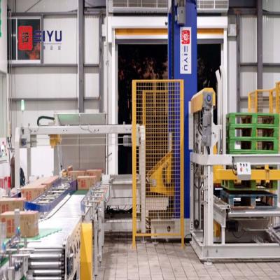 China Automatic Tray Bags Carton Case Bottle Jars Tin Can Box Gantry Palletizer for sale