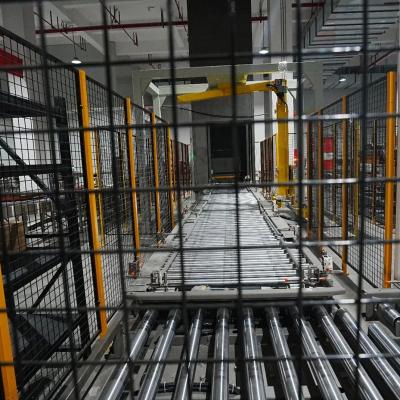 China Automatic Gantry Stacker Can Double Channel Palletizer for sale