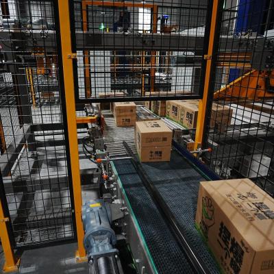China Fully Automatic Robotic Single Column Palletizer for Boxes Unloading for sale