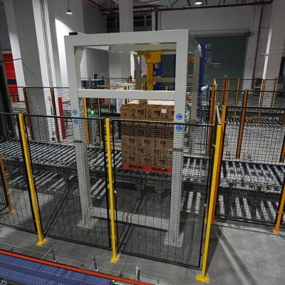 China High Quality Automatic Single Channel Gantry Palletizer Loading Crate Machine for sale