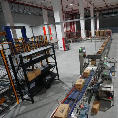 China High Quality Automatic Single Channel Gantry Palletizer Loading Crate Machine for sale