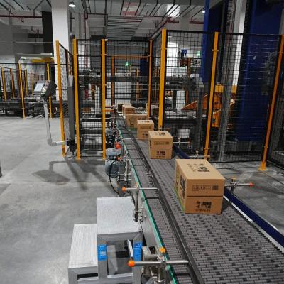 China High Quality Automatic Single Channel Gantry Palletizer Loading Crate Machine for sale