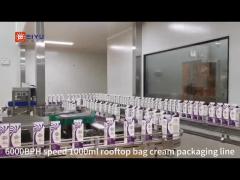 1000ml飲料飲料包装機 6000BPH 完全自動