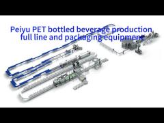 Peiyu PET linha completa de produção de bebidas engarrafadas e equipamento de embalagem
