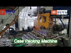 Custom Industrial Case Packing Machine Horizontal Case Packer For Paper Tray Can
