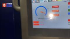 56,000 BPH High-speed hot melt glue labeling machine - Customer site