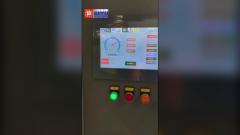 43,000 BPH High-Speed ​​Hot Melt Glue Labeling Machine at a bottled water production line