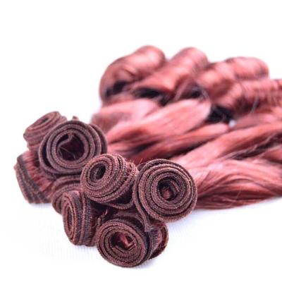 China #33 Color Loose Bouncy Curl 100% Brazilian Human Hair Hair Bundles hair extensions 100 human hair for sale