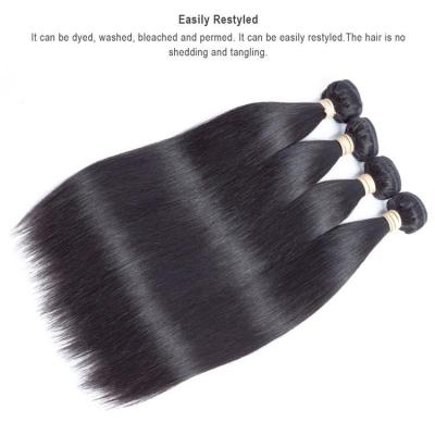 China Human Hair Weave Sikly Straight Unprocessed Virgin Human Hair Extensions human hair extensions for black hair for sale