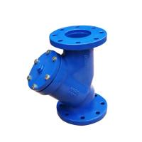 China Industrial Y Strainer Valve DN50-DN300 Flanged Cast Iron Ductile Iron PN10 PN16 for sale