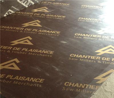 China BROWN MR film faced plywood hardwood core for sale