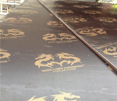 China film faced plywood with combi core black film e0 glue for sale