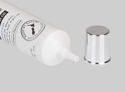 Cina Fondamento liquido dei tubi D22mm 10-30ml di compressione della crema vuota cosmetica su ordinazione di plastica dell'occhio con l'ugello in vendita