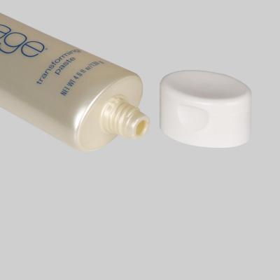 Cina ovale cosmetico su ordinazione della lozione dei tubi di 130ml D45mm con Flip Cap in vendita