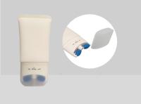 China Cleansing Soft Special Applicator Tubes Custom Logo Massage Roller Head Plastic Flat for sale