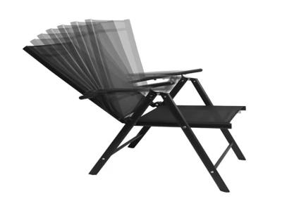 China 2x1 Textilene Fabric Outdoor Klappstuhl Gartenmöbel zu verkaufen