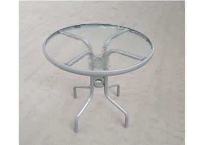 Cina Il CE resistente al fuoco della Tabella di vetro del giardino del giro della struttura d'acciaio ha approvato in vendita
