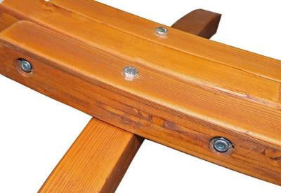 Cina Svago di legno di festa dell'ombra del poliestere dell'amaca dell'oscillazione del doppio larice della persona in vendita