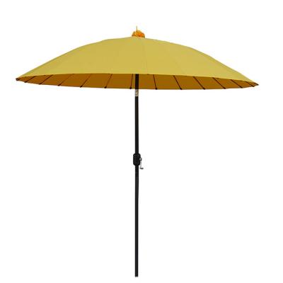 Cina Colore su misura protezione della costola 2.7M Outdoor Umbrella Uv della vetroresina in vendita