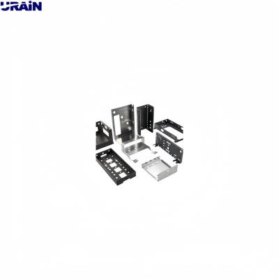 China Custom 19 Inch 1U Rackmount NAS Chassis Black Server Chassis Enclosure for sale