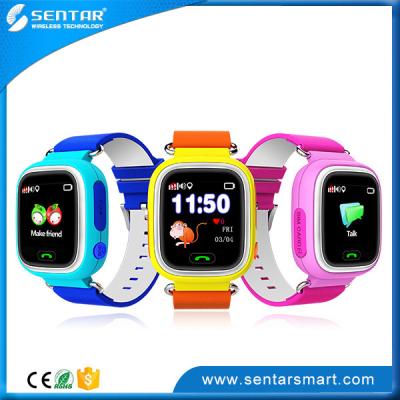 China Best quality V80-1.22 400mAh smart GPS watch for kids for Android ISO phone for sale