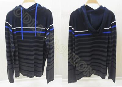Cina I maglioni della lana degli uomini con il cappuccio barra benissimo tricottano l'autunno del pullover in vendita