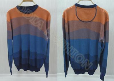 Cina Pullover lungo della manica del blocchetto di colore del collo di squadra dei maglioni della lana di 2014 uomini di modo in vendita