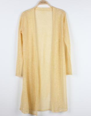 Cina La tela di 100% tricotta i maglioni, lavori o indumenti a maglia sottili del cardigan lungo delle signore in vendita