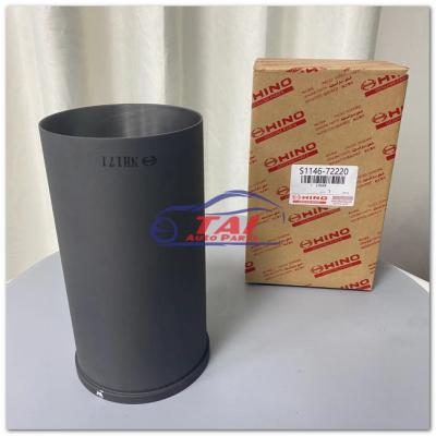 China Hino WO4D Engine Cylinder Liner Piston Cylinder Sleeve 11467-1761 W for sale